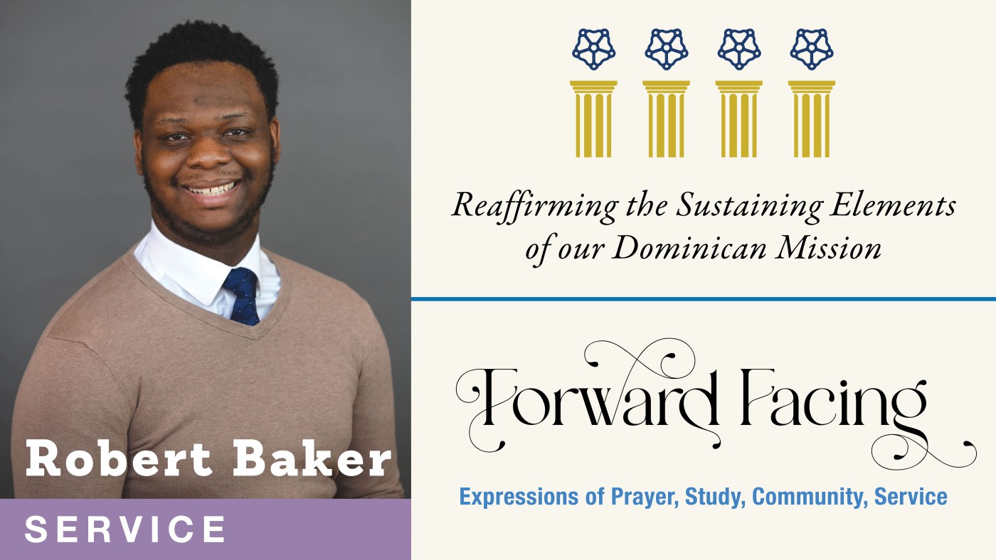 Expression of Service: Robert Baker, Class of 2023 | Dominican University
